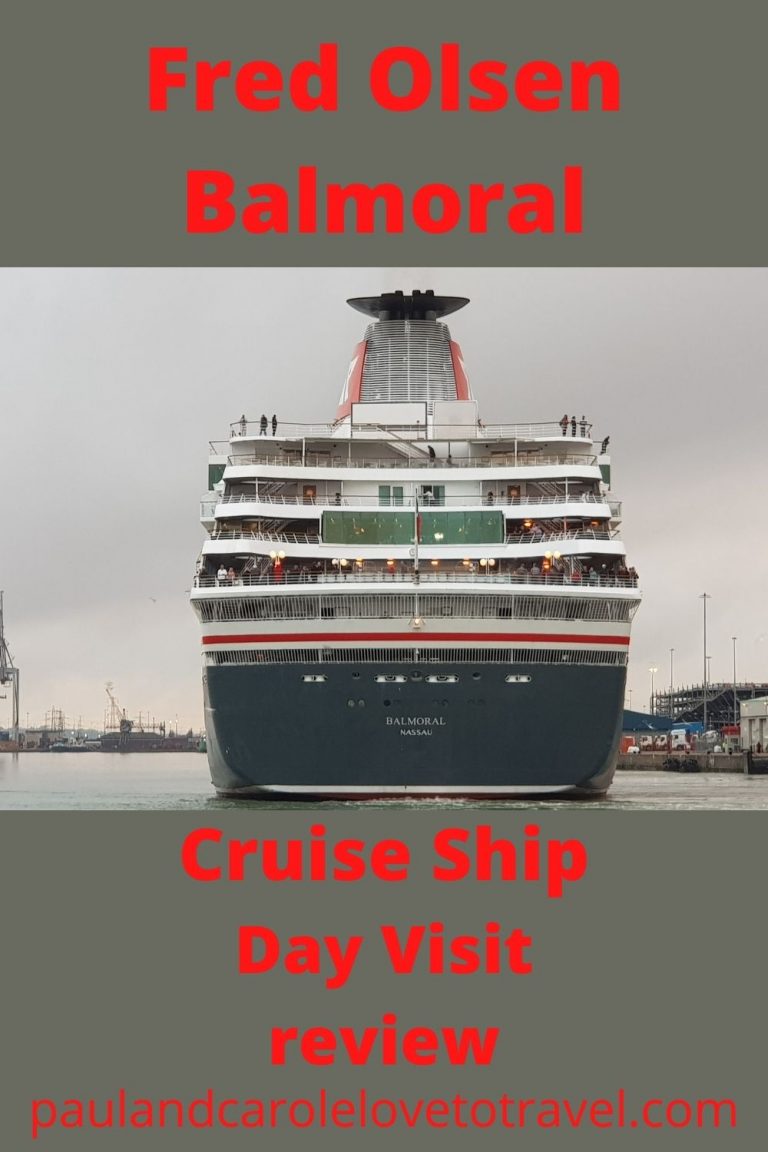 Balmoral Cruise Ship Fred Olsen Cruise Lines Paul and Carole's day ...