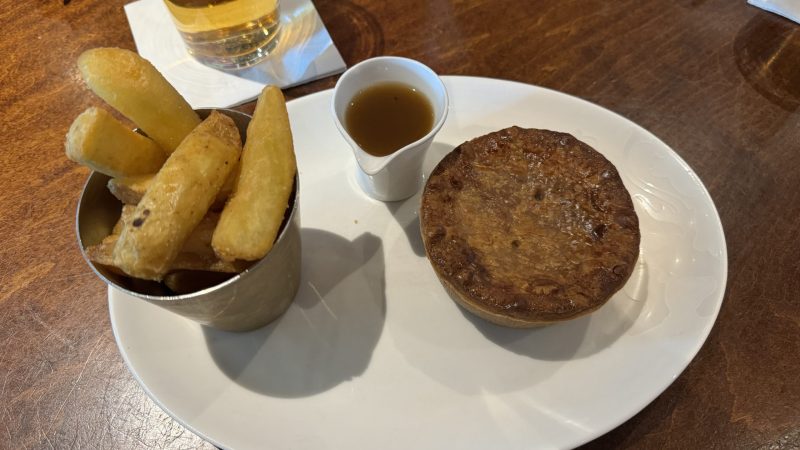 Cunard Golden Lion Pub Menu and Prices - Paul & Carole Love To Travel ...