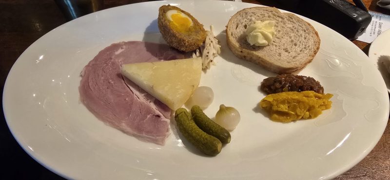 Cunard Golden Lion Pub Menu and Prices - Paul & Carole Love To Travel ...